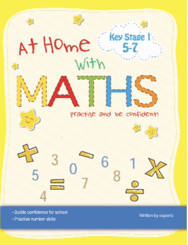 كتاب At Home with Maths ( key-stage 1 ( 5-7 ) - Aafaq - مكتبة تكوين